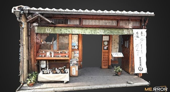 Japanese Restaurant 3D model | CGTrader
