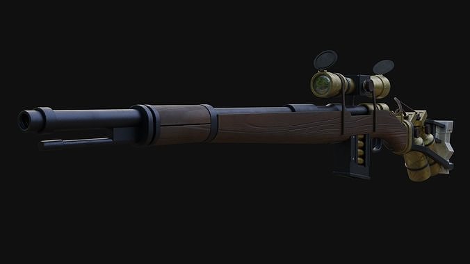 3D model SR1 - Rifle VR / AR / low-poly | CGTrader