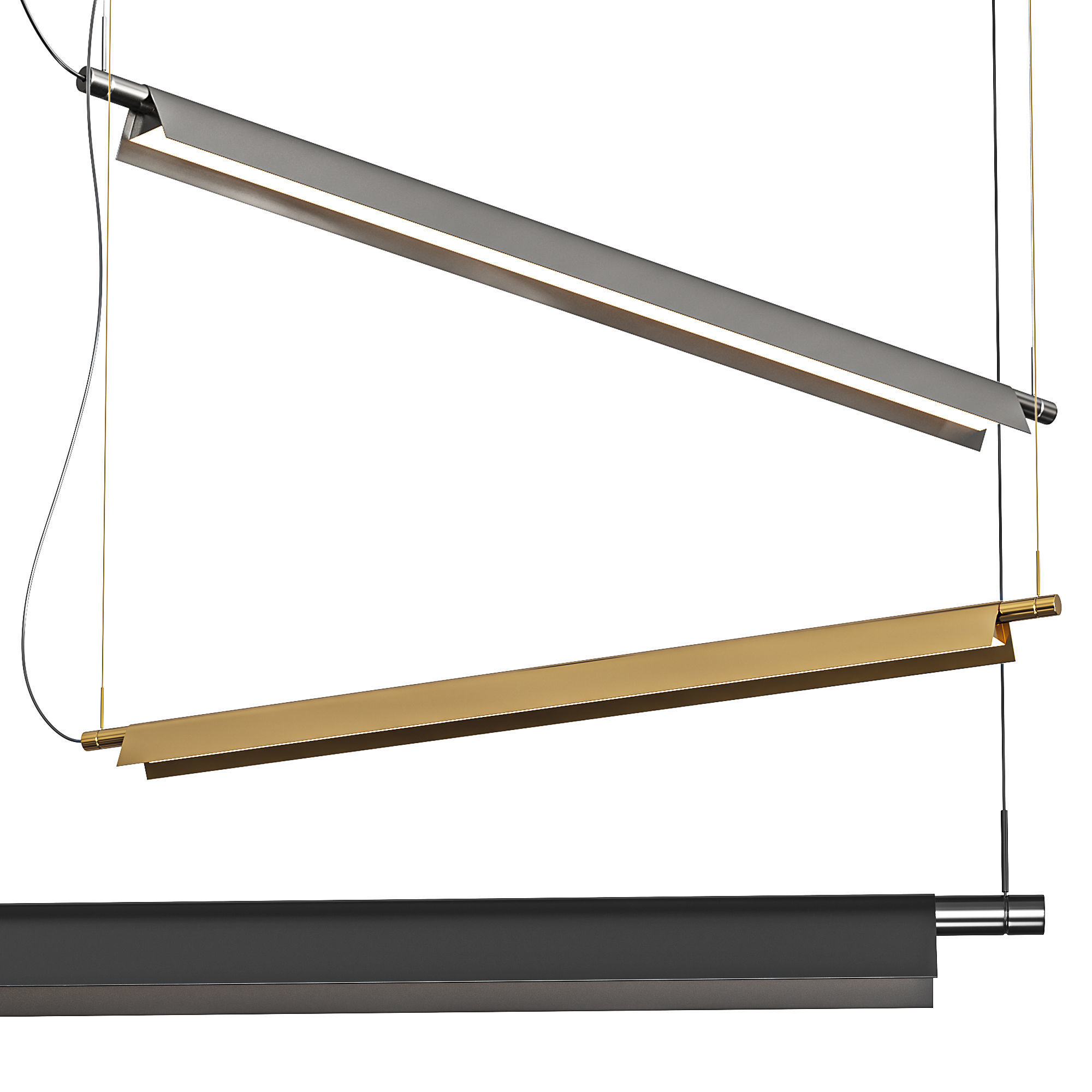 Compendium D81BW hanglamp Luceplan 3D model | CGTrader