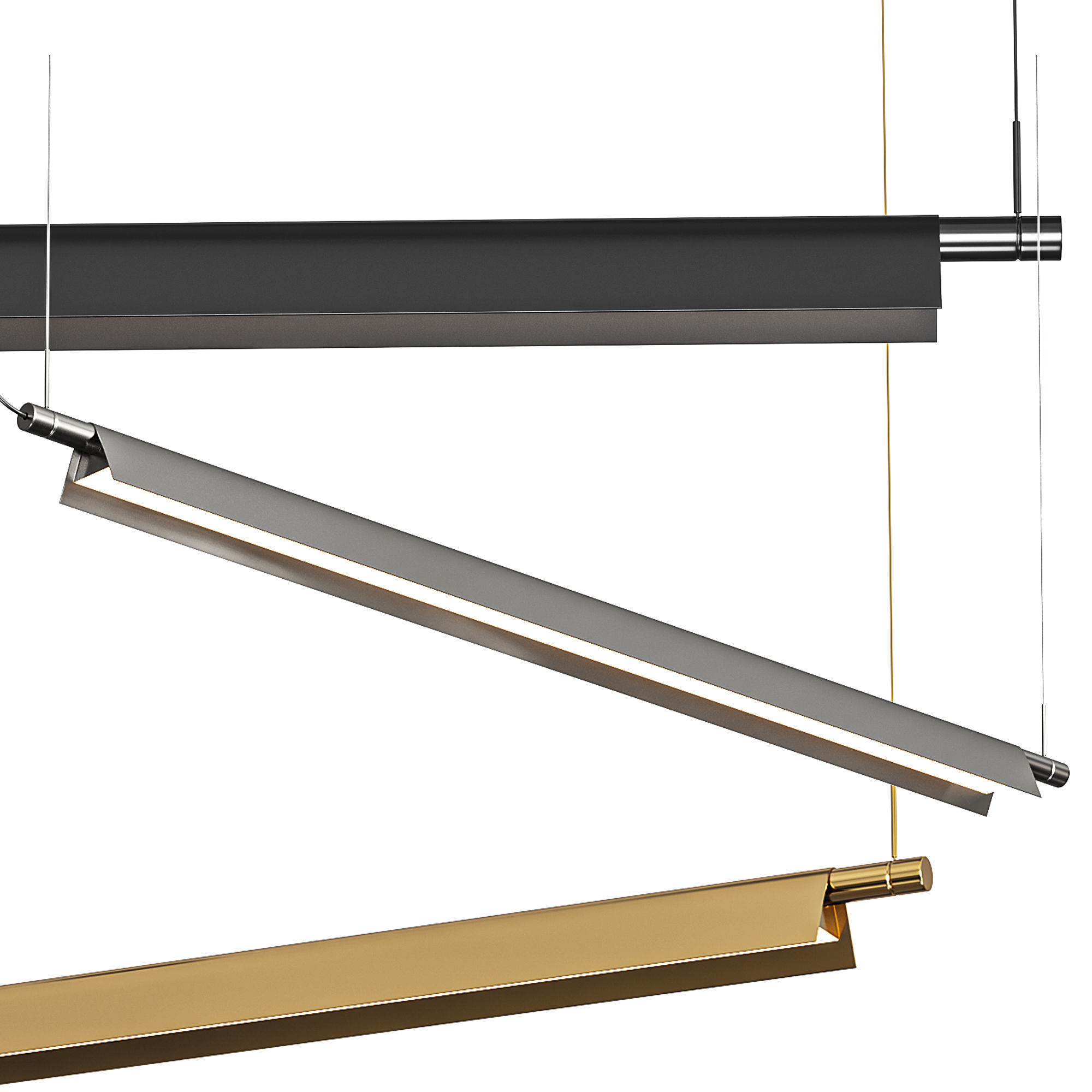 Compendium D81BW hanglamp Luceplan 3D model | CGTrader