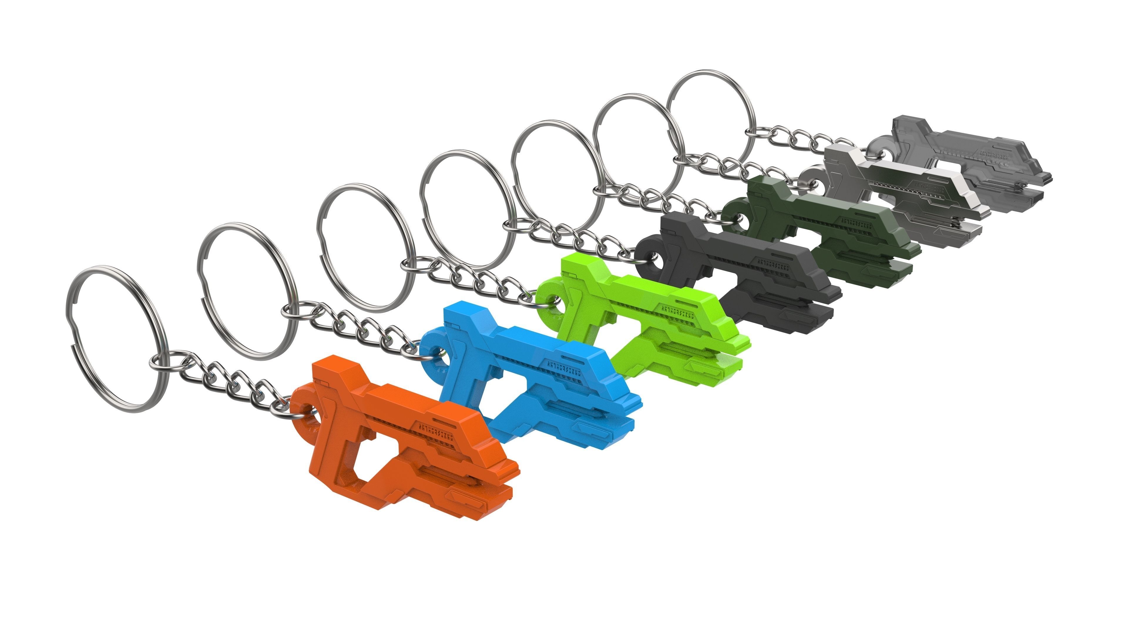 Keychain - Asuran Replicator - Stargate - Printable - STL 3D model 3D ...