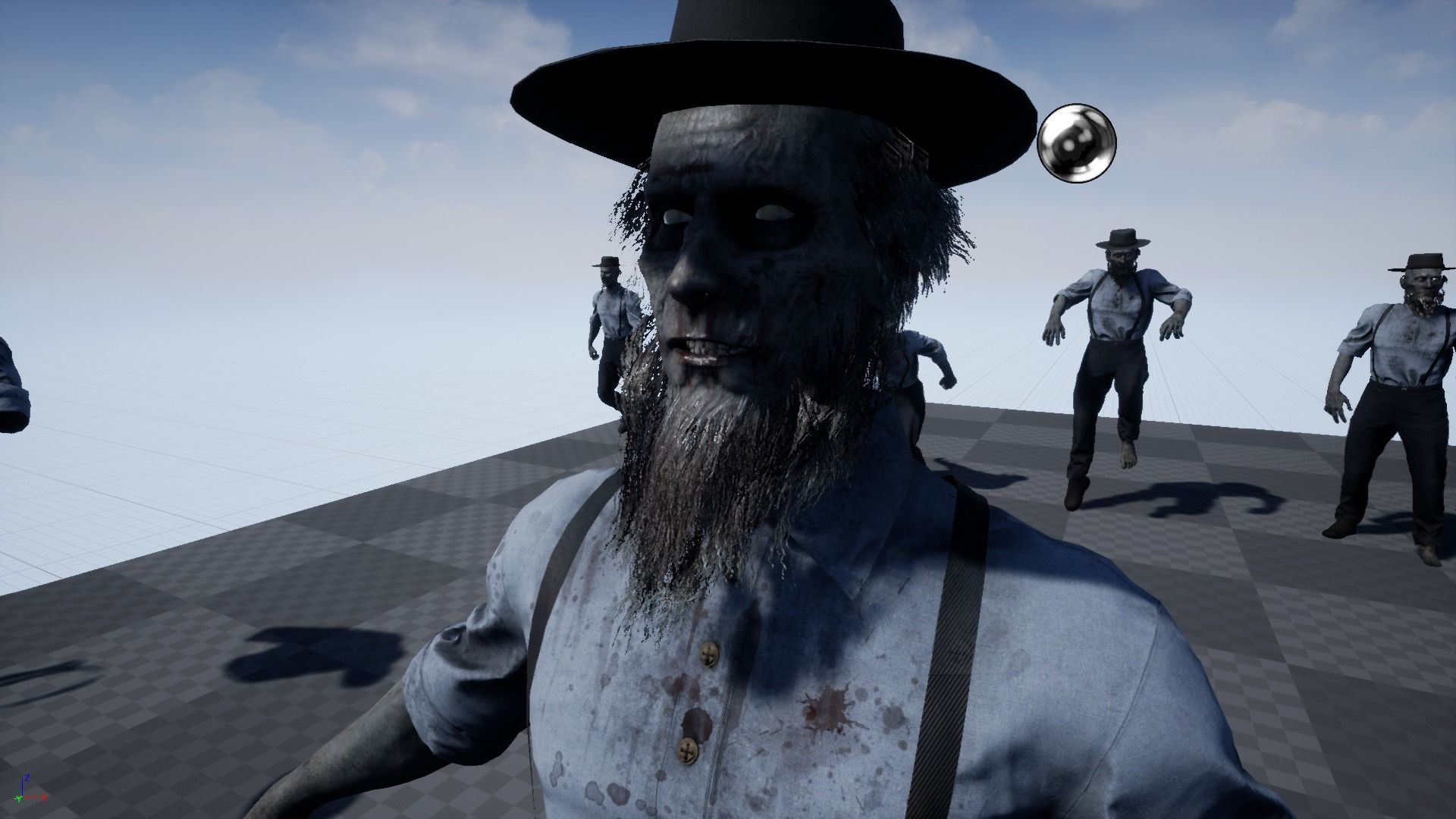 3D model Zombie Amish VR / AR / low-poly | CGTrader