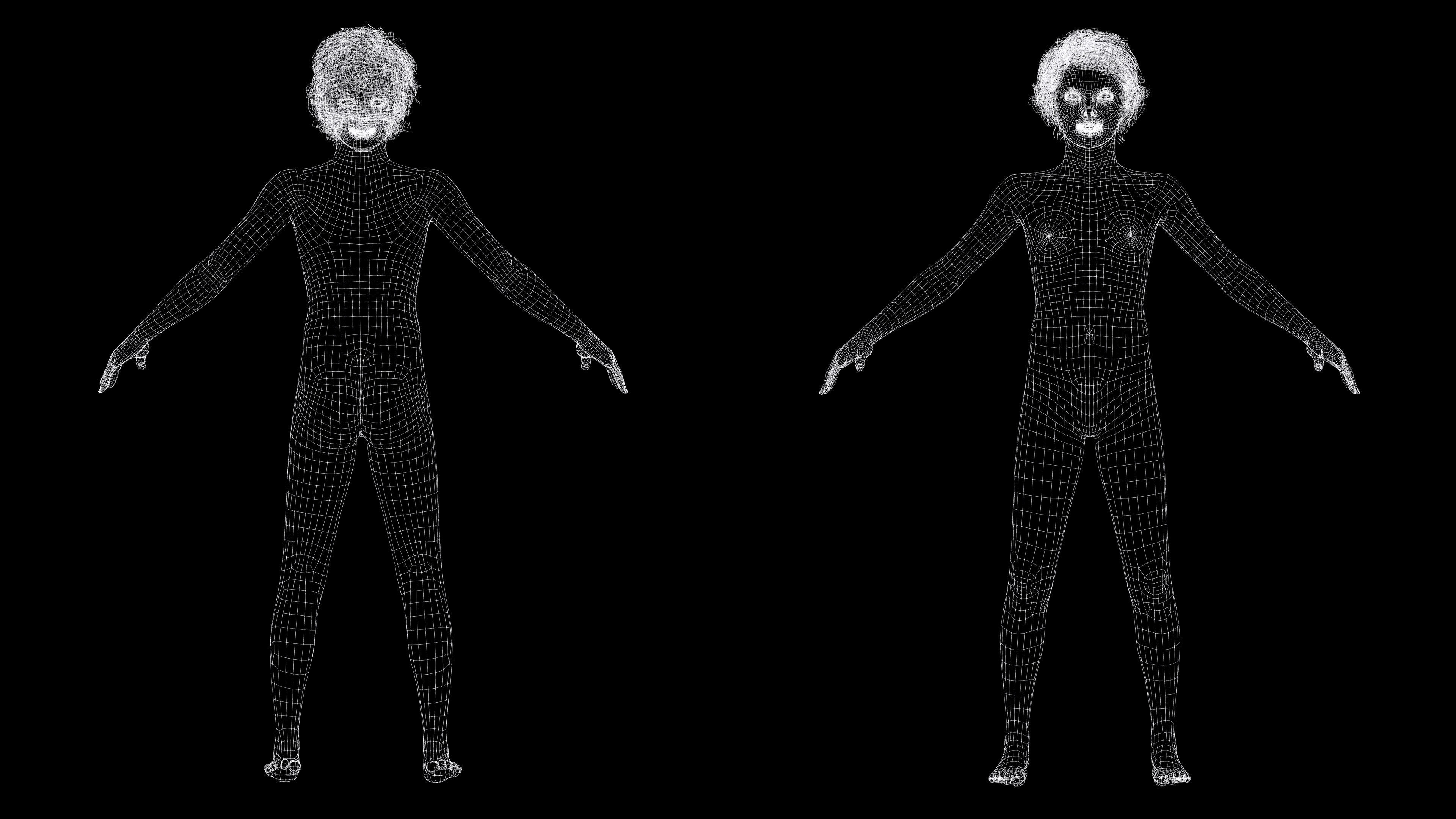 3D model Leo - Realistic Child Boy 3D Model with Beautiful Smile VR ...