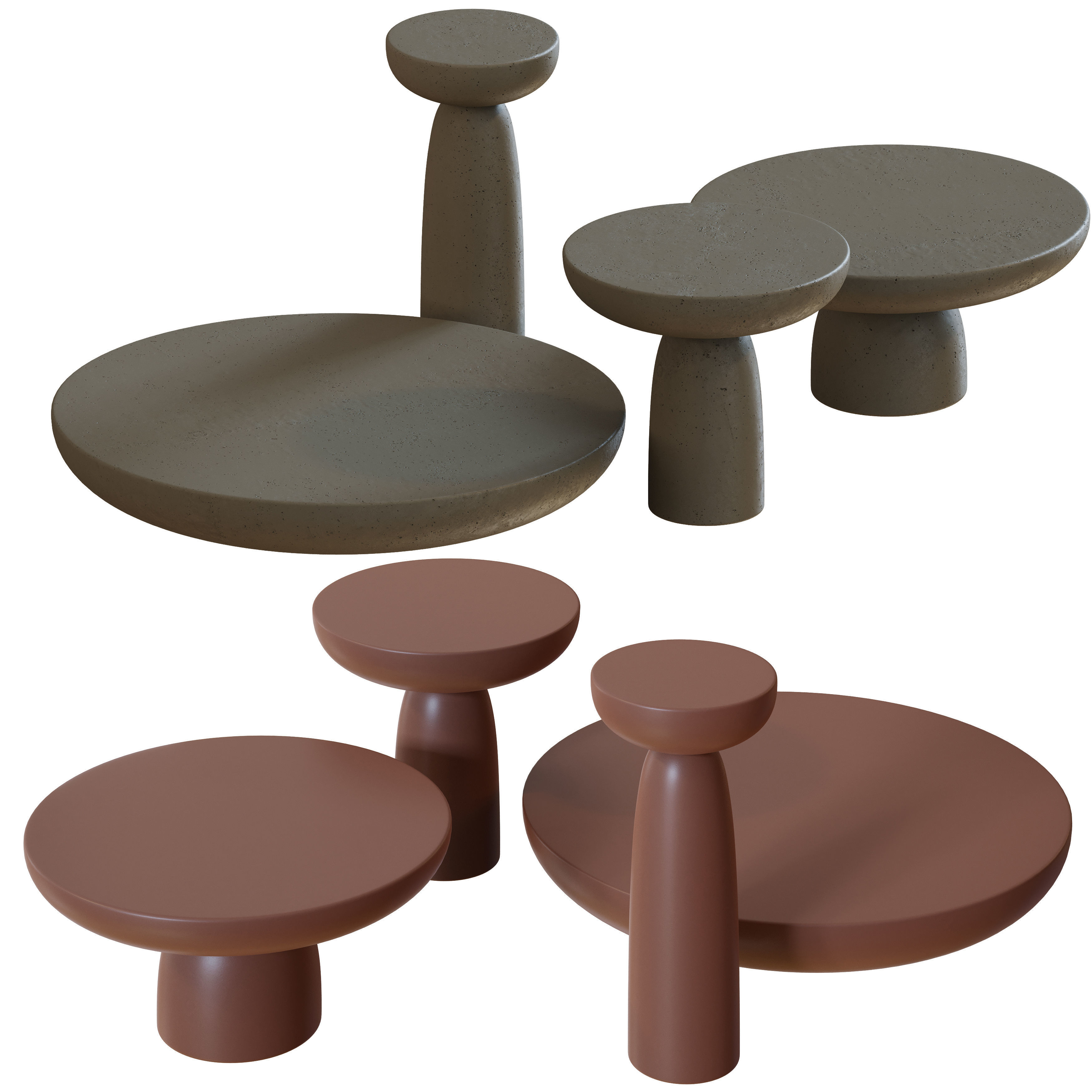MOGG OLO Tables 3D model | CGTrader