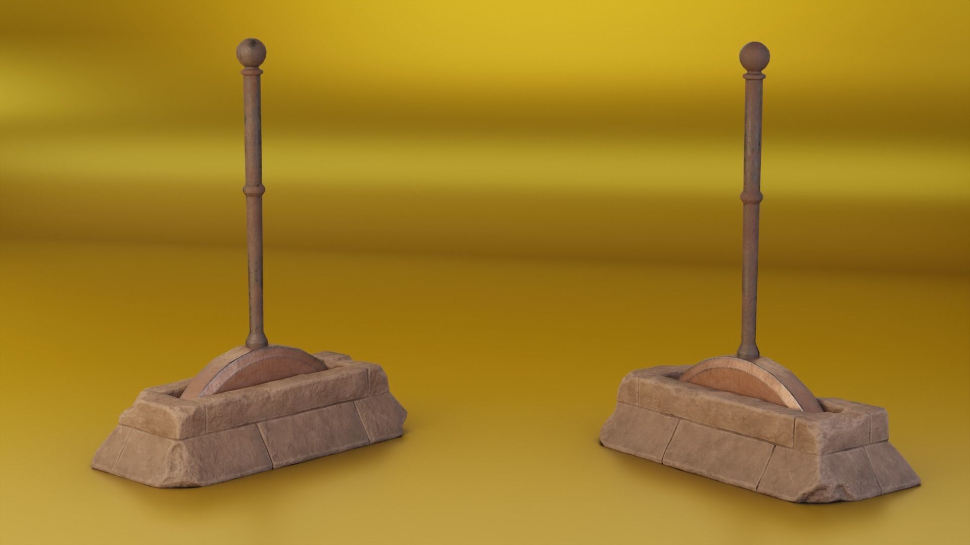 3D model Fantasy Levers VR / AR / low-poly | CGTrader