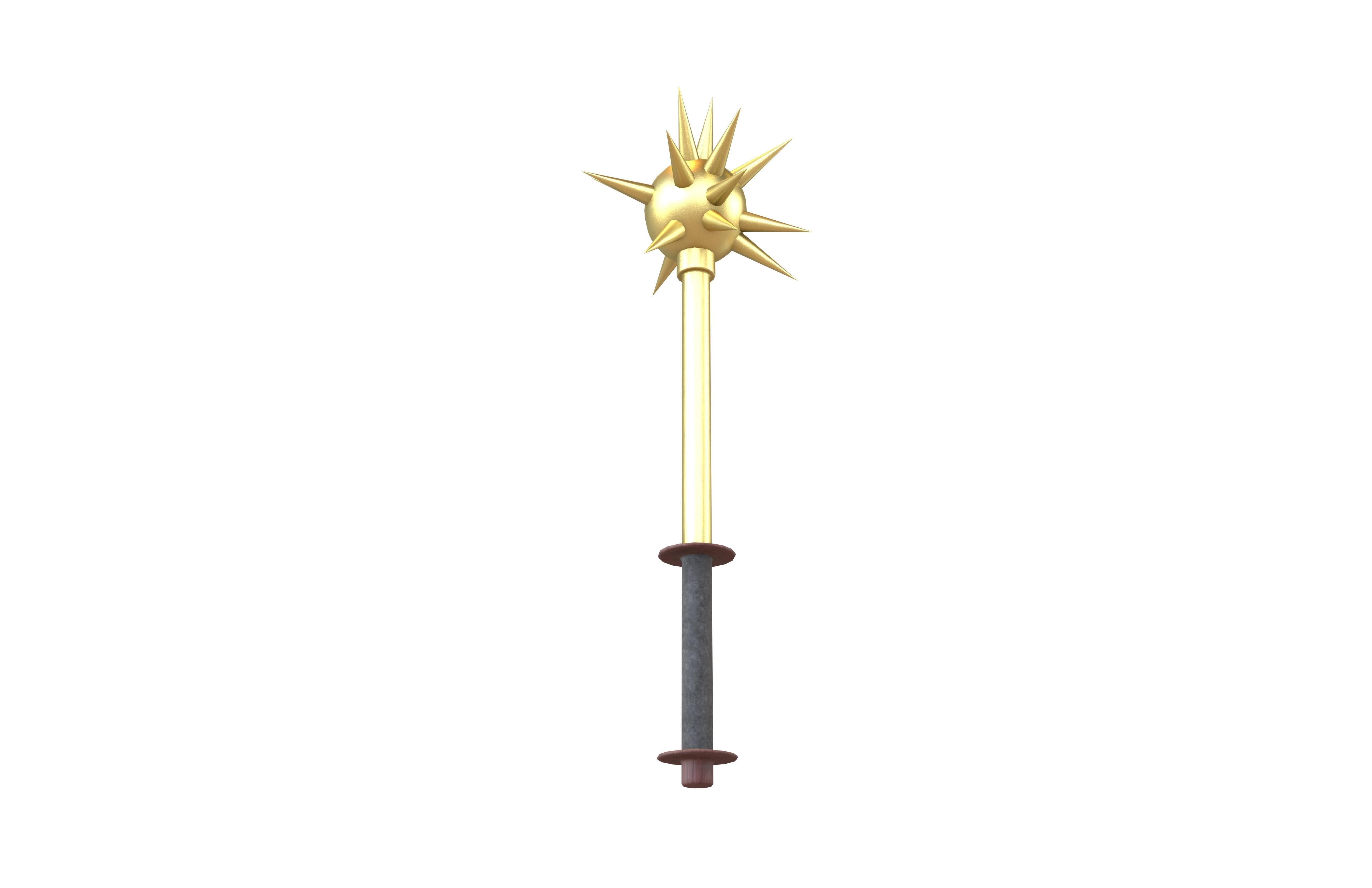 3D model Morning Star Weapon v1 003 VR / AR / low-poly | CGTrader