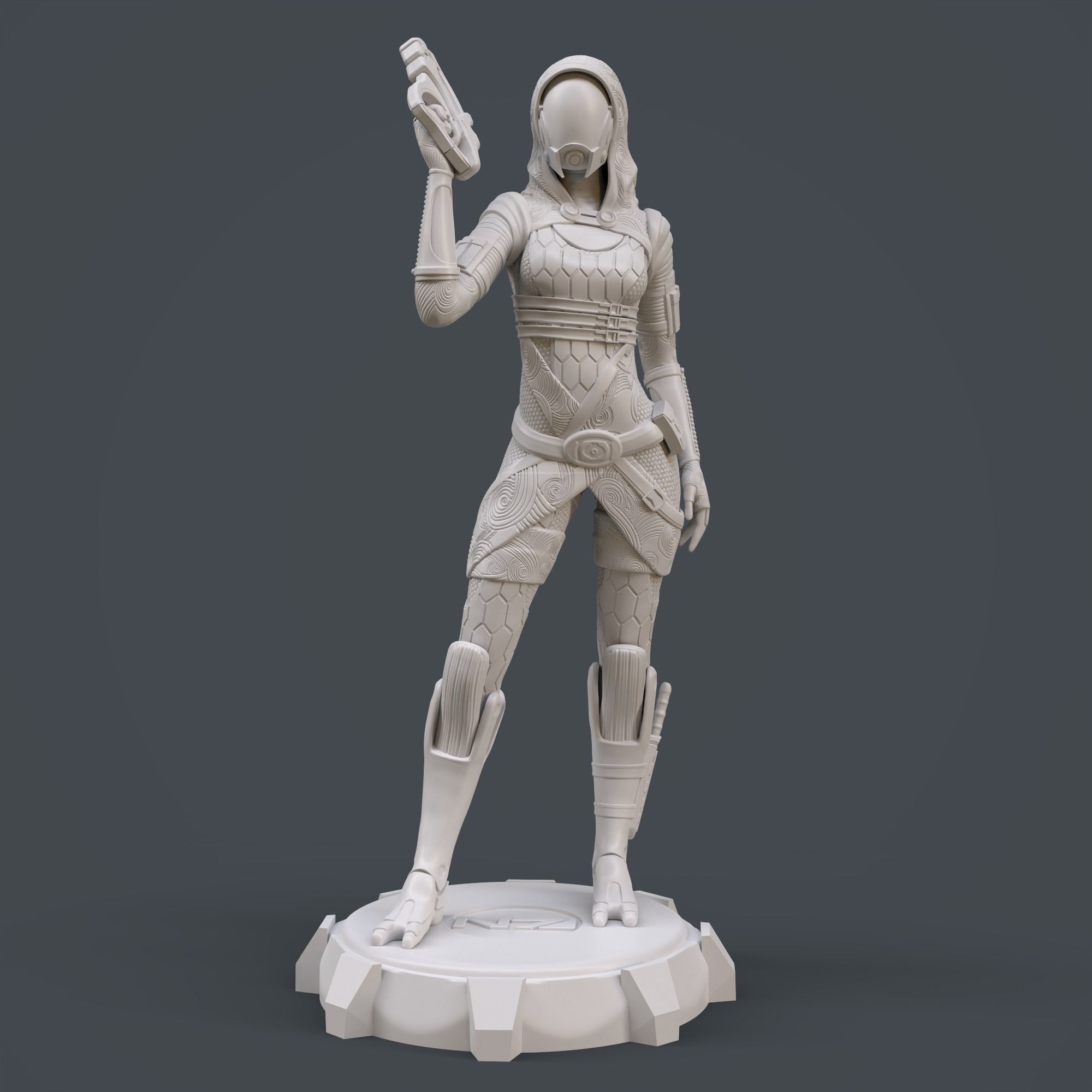 Tali Zorah Mass Effect 3D model 3D printable | CGTrader
