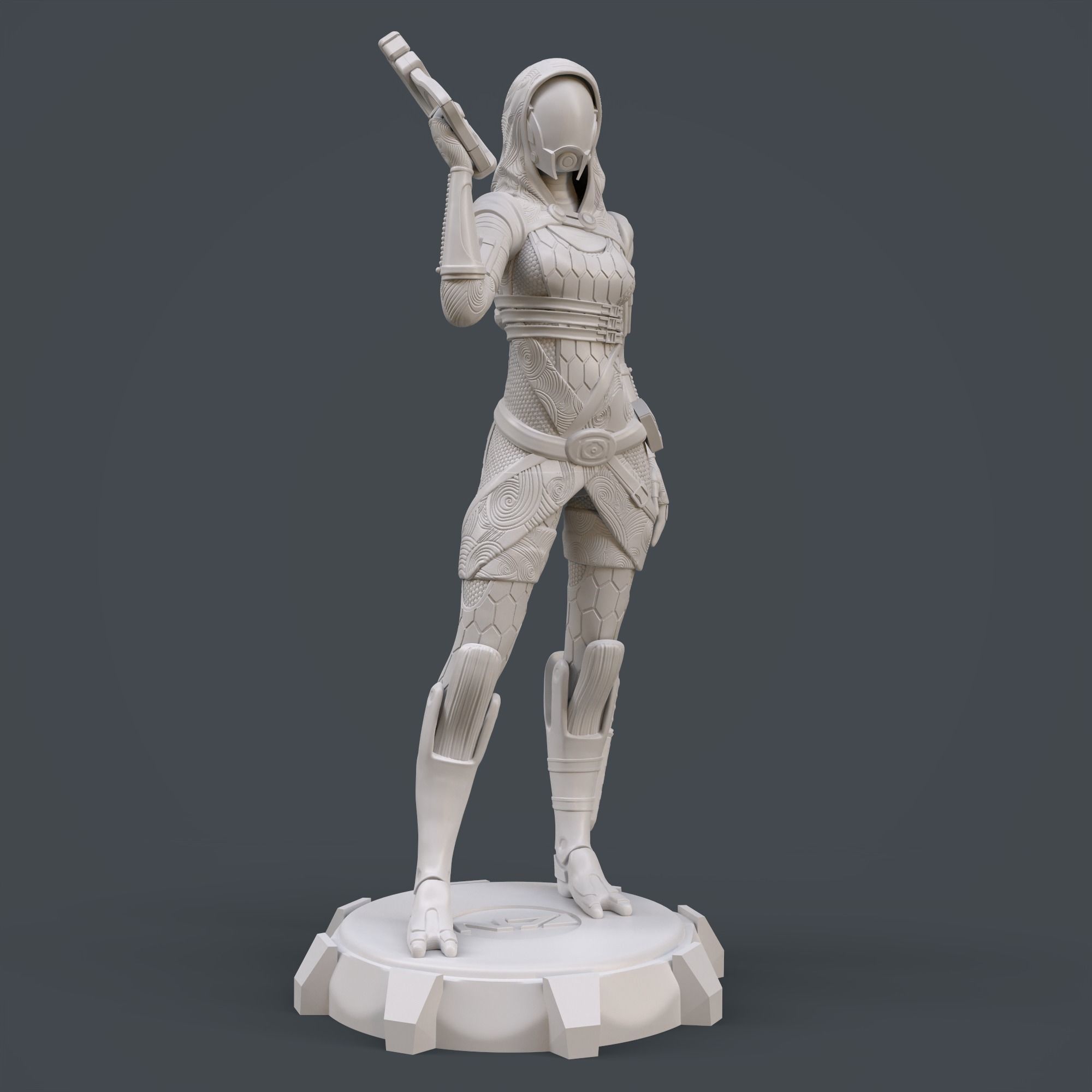 Tali Zorah Mass Effect 3D model 3D printable | CGTrader