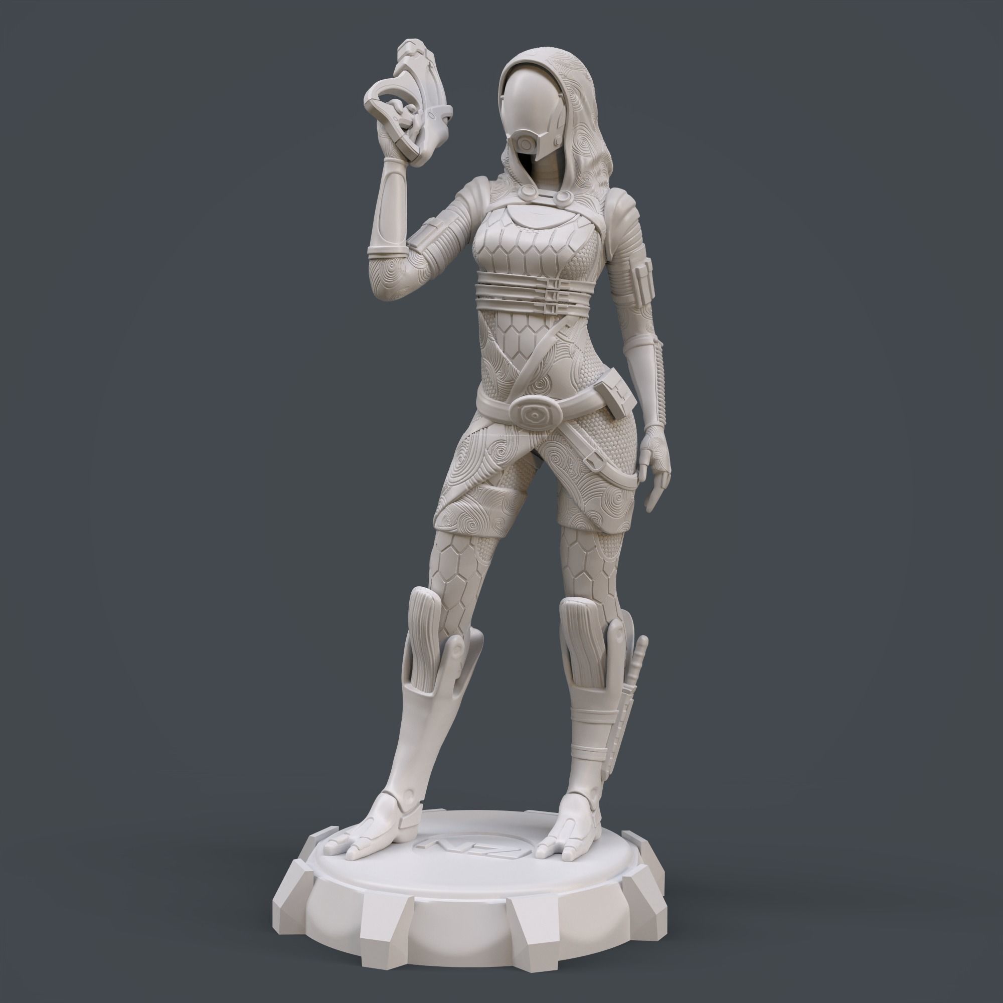 Tali Zorah Mass Effect 3D model 3D printable | CGTrader