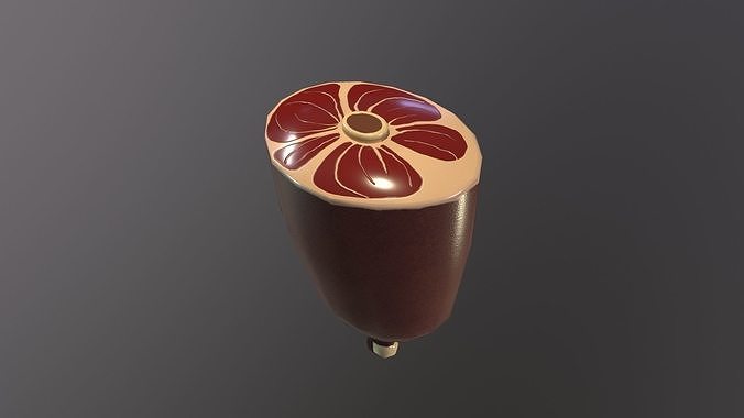 3D model Smoked Ham Leg Cut Jamon Stylized Lowpoly Handpainted Asset VR ...