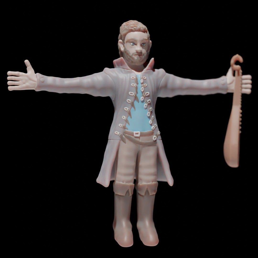 Edgin Darvis Miniature 3D model 3D printable | CGTrader