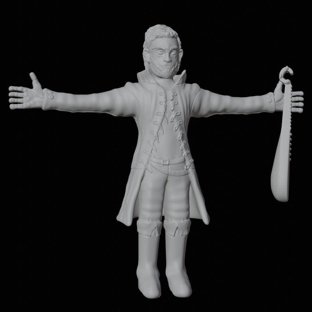 Edgin Darvis Miniature 3D model 3D printable | CGTrader