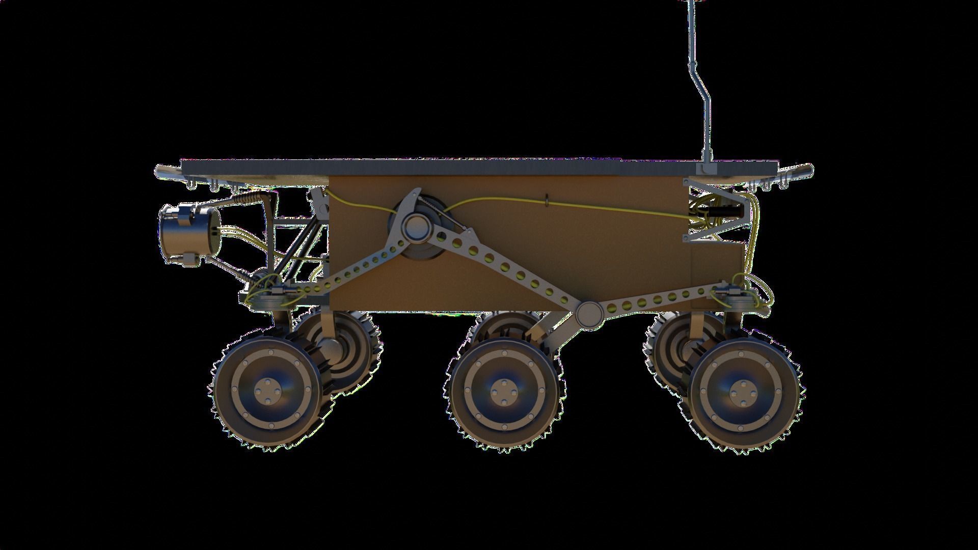 Sojourner Rover 3D model | CGTrader