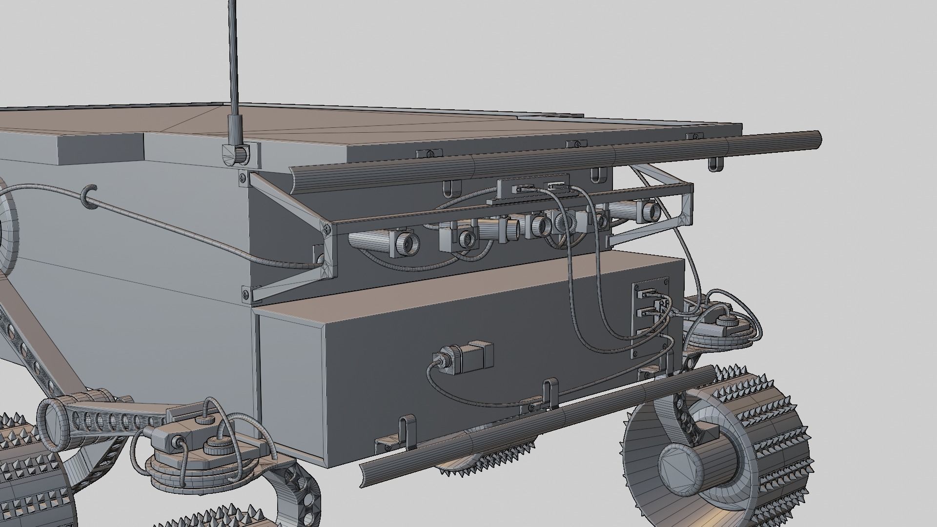 Sojourner Rover 3D model | CGTrader