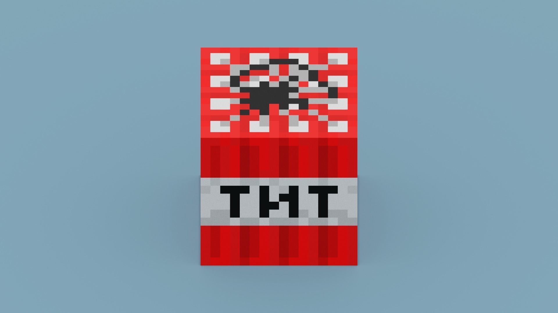 3D model Minecraft TNT VR / AR / low-poly | CGTrader
