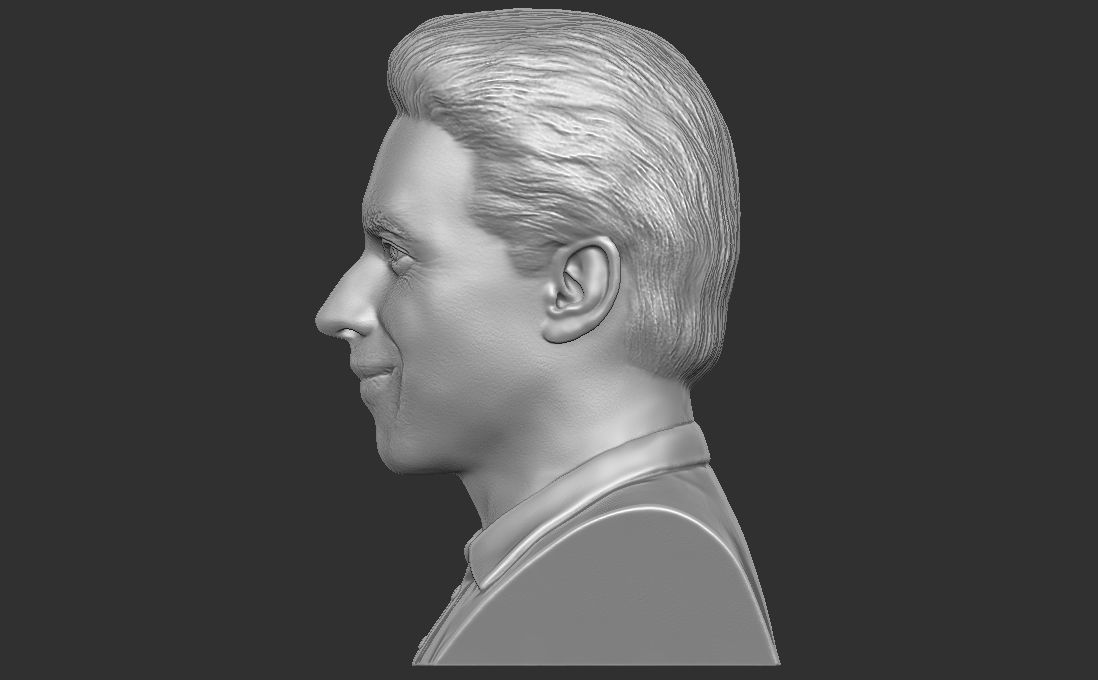 Jerry Seinfeld bust for 3D printing 3D model 3D printable | CGTrader