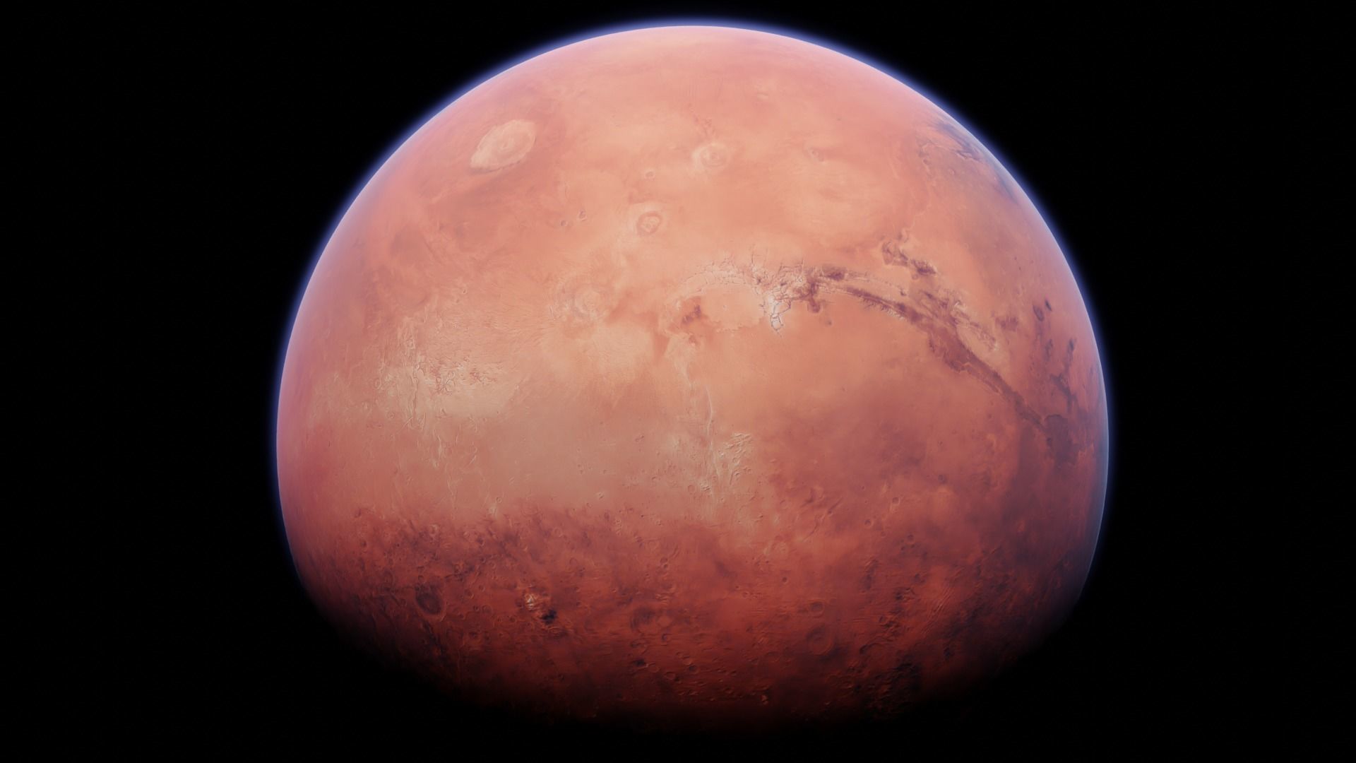 Mars Planet Photorealistic 8k 3d Model 3D model animated rigged | CGTrader