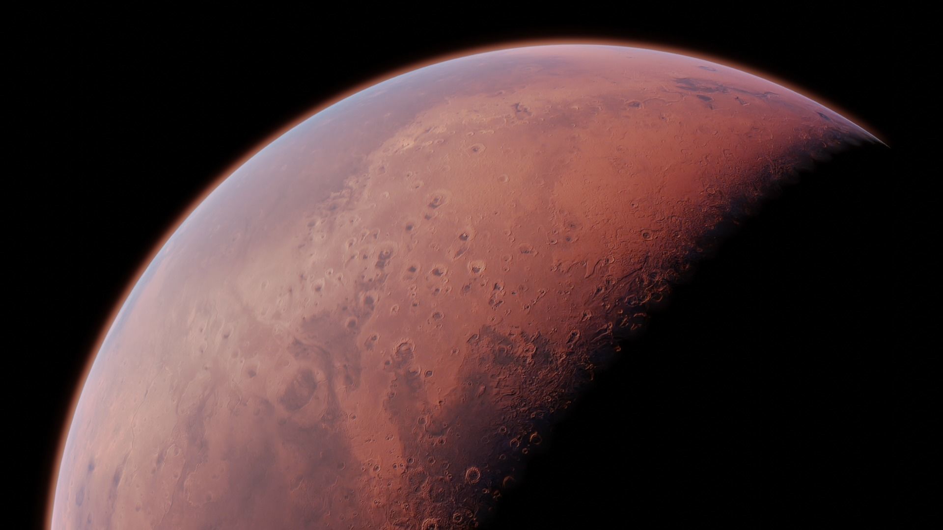 Mars Planet Photorealistic 8k 3d Model 3D model animated rigged | CGTrader