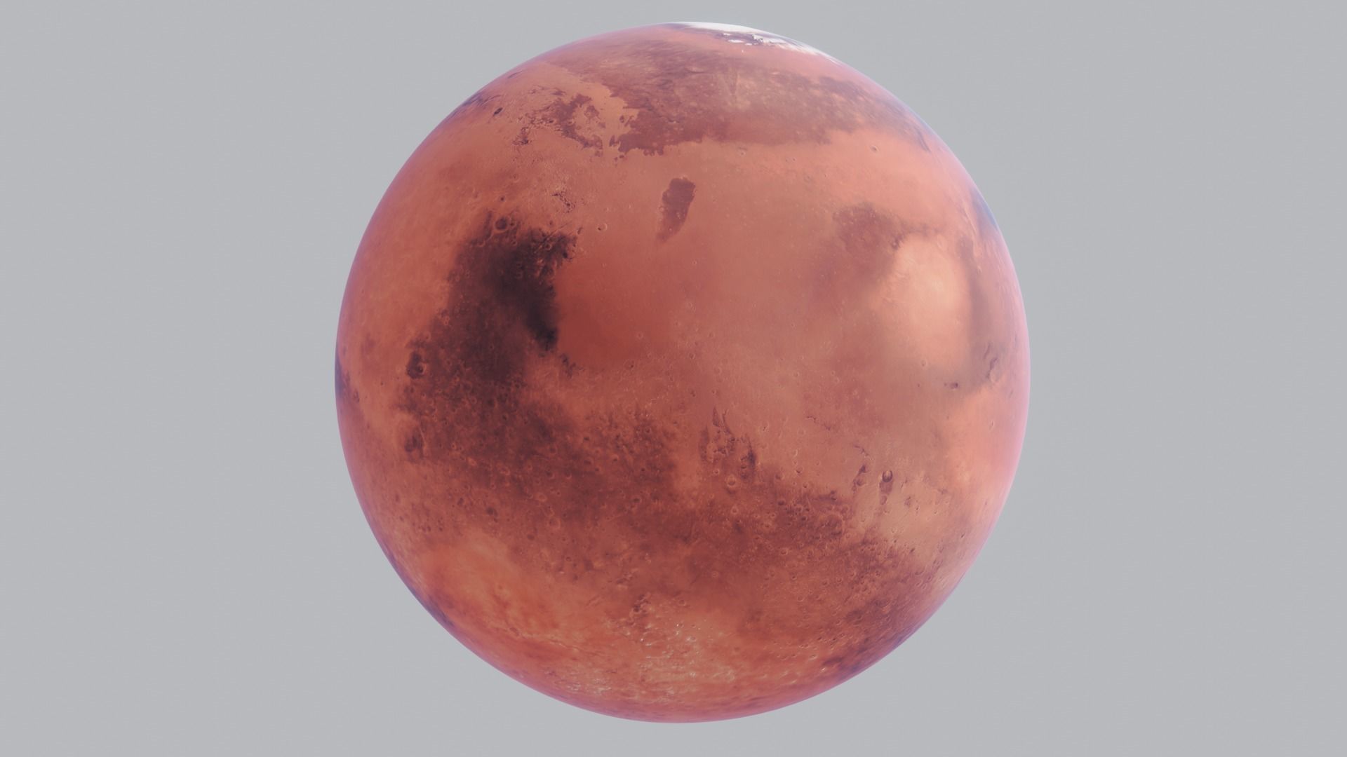 Mars Planet Photorealistic 8k 3d Model 3D model animated rigged | CGTrader