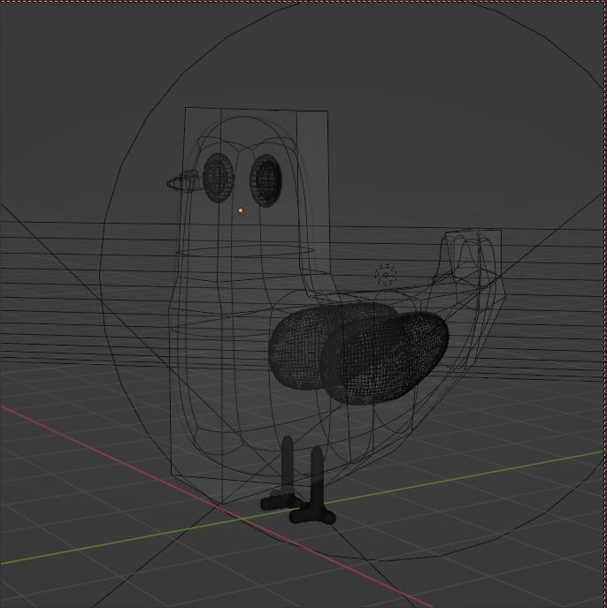 Cartoon Bird 3d model 3D model | CGTrader