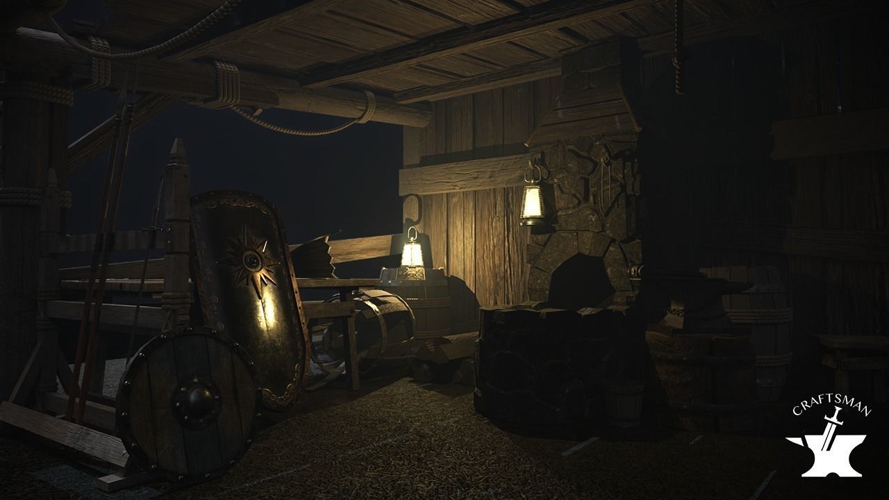 3D Model Collection Medieval Forge Pack VR / AR / low-poly | CGTrader