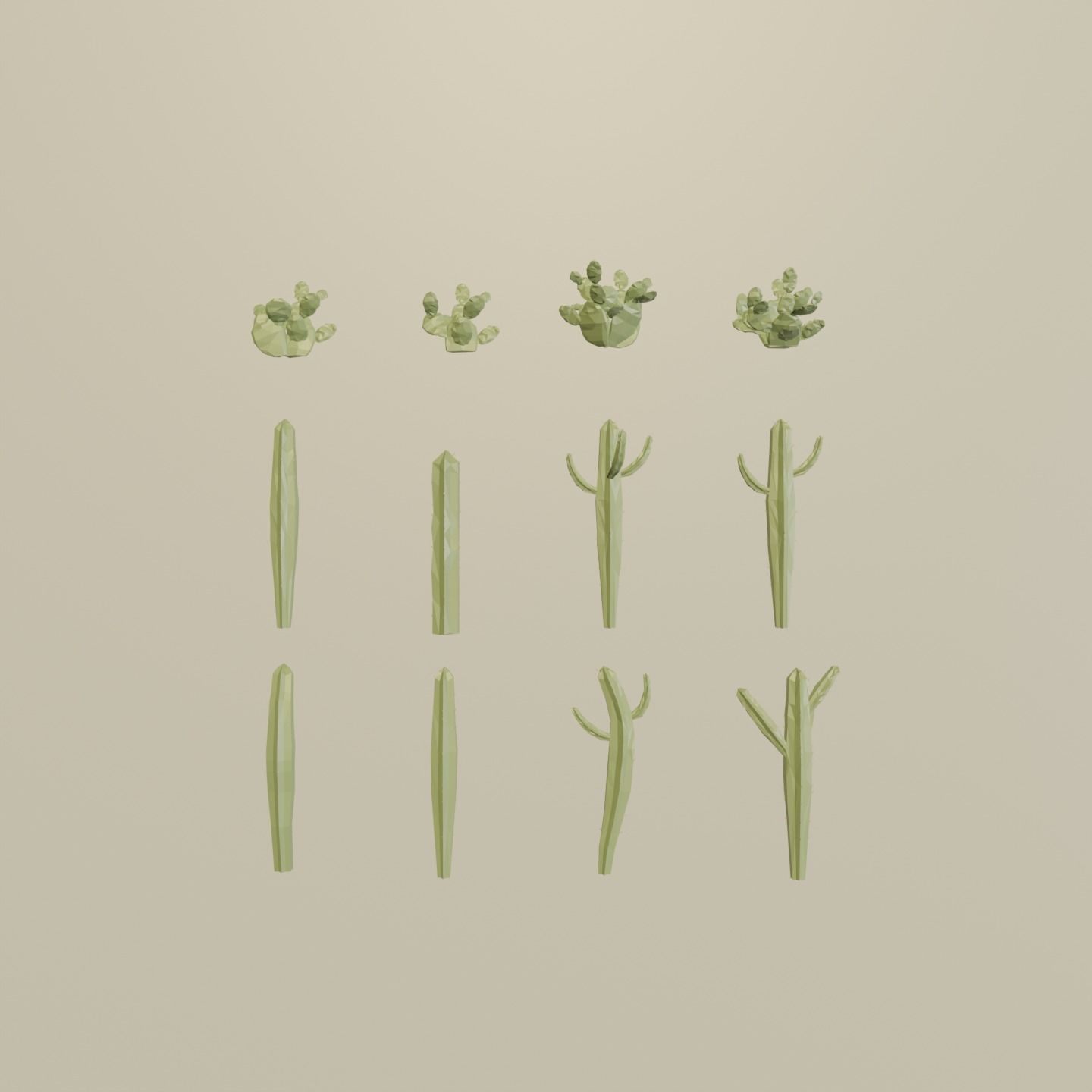 3D model Low Poly Nature Trees VR / AR / low-poly | CGTrader