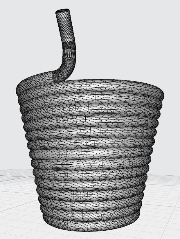 Spa cup of mineral water with a secret 3D model 3D printable | CGTrader