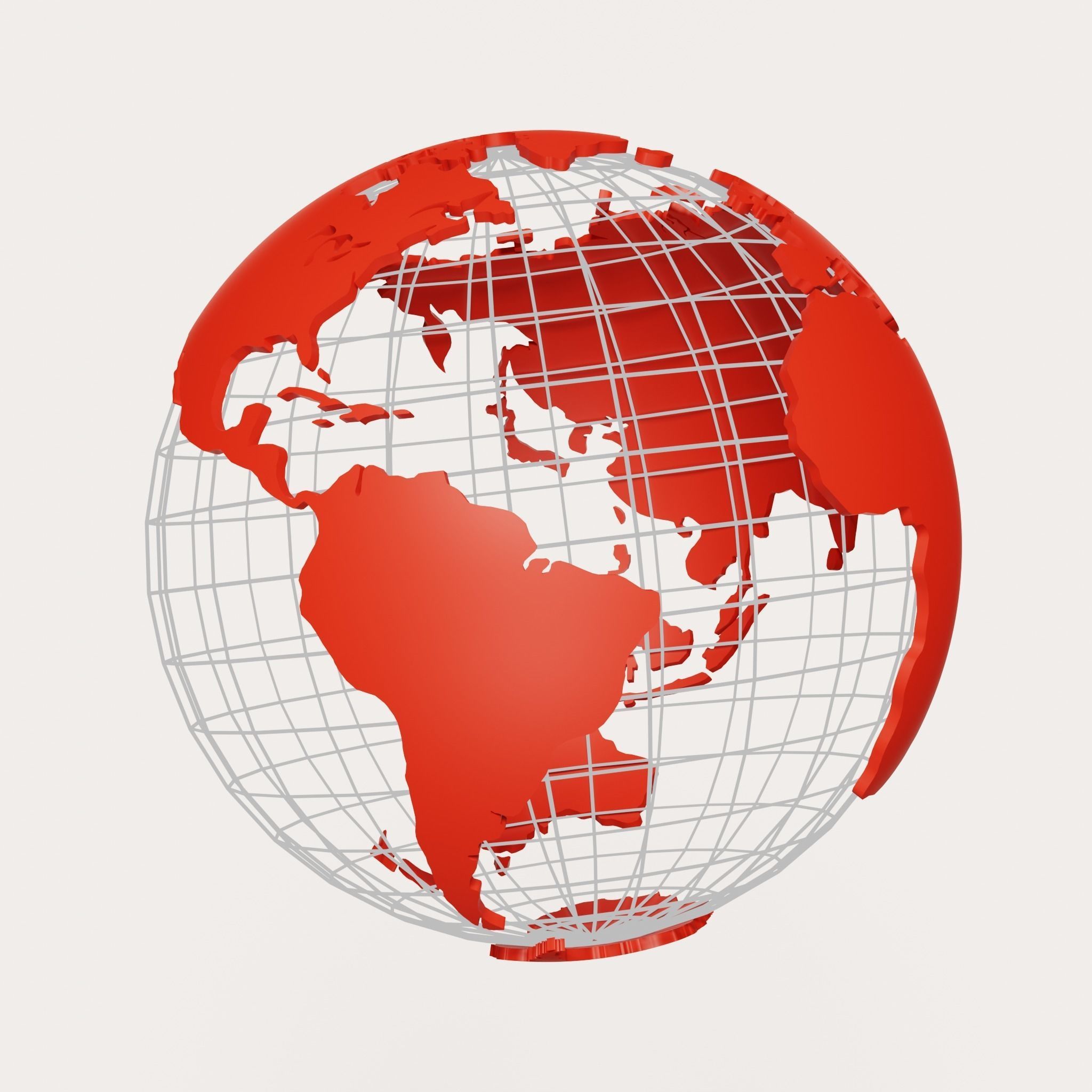 Earth Globe 3D model | CGTrader