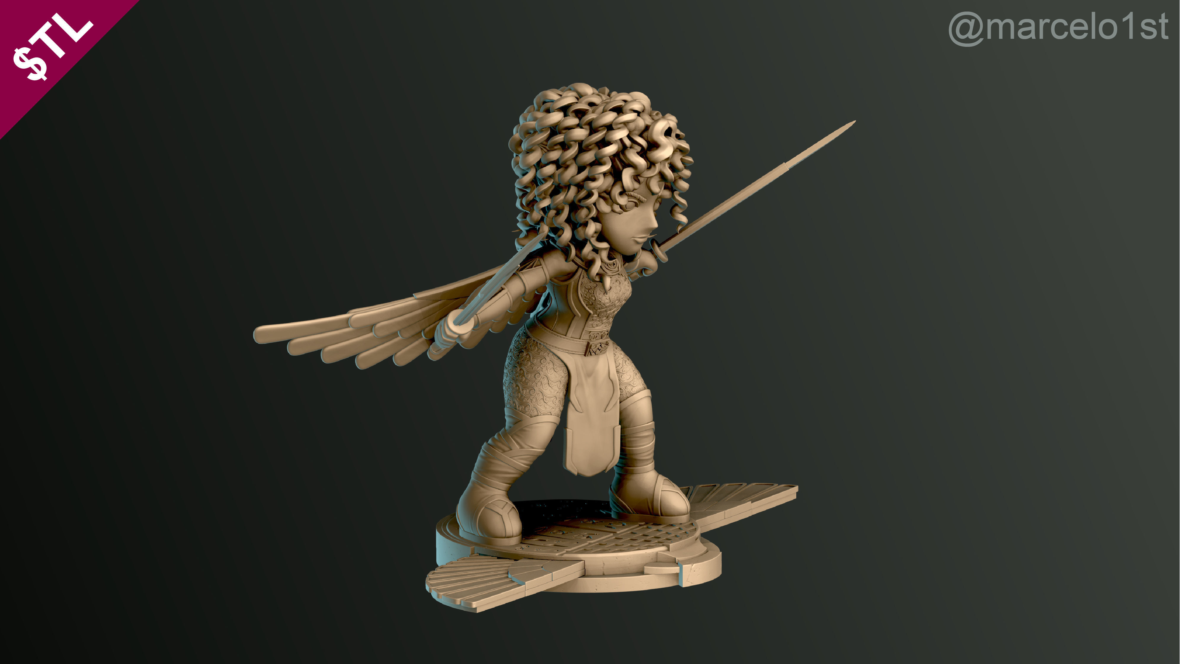 SIMPLES - Scarlet Scarab 3D model 3D printable | CGTrader