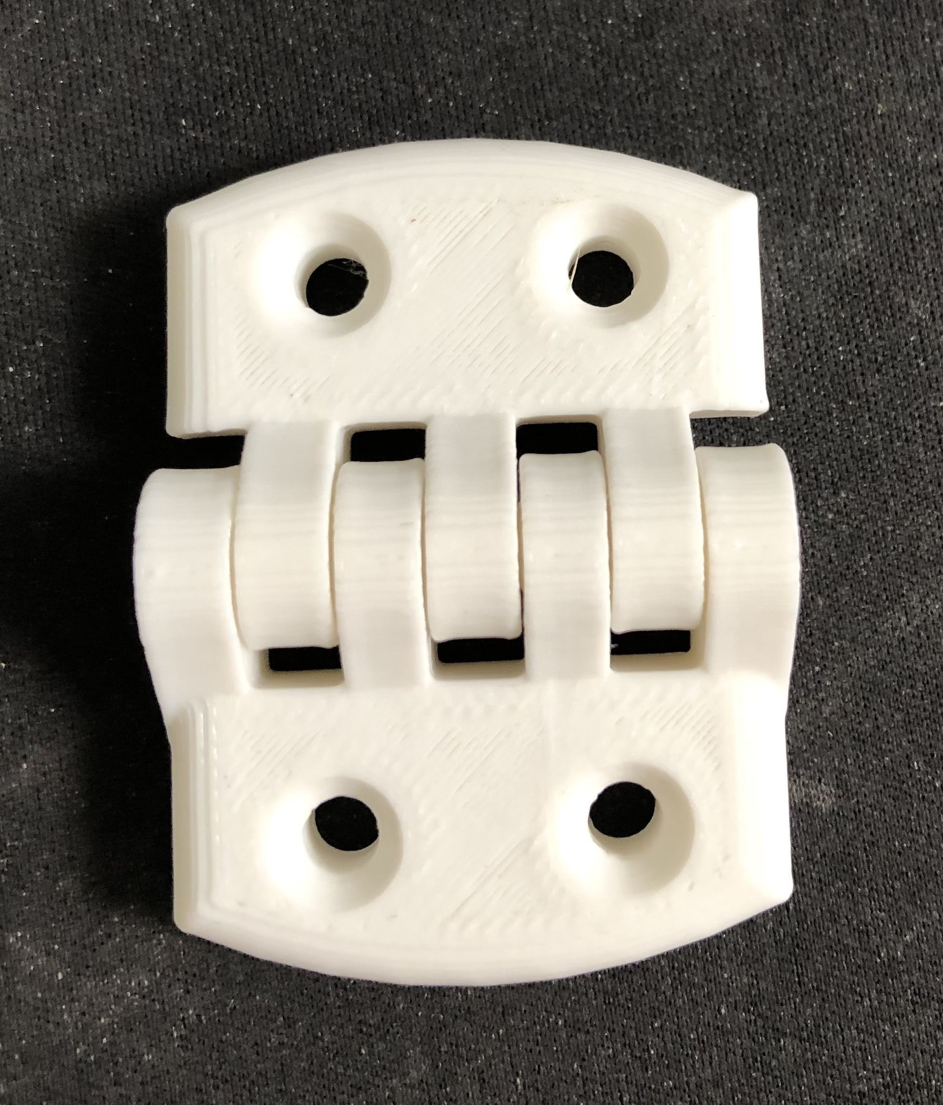 Hinge print in place -no screw 3D model 3D printable | CGTrader