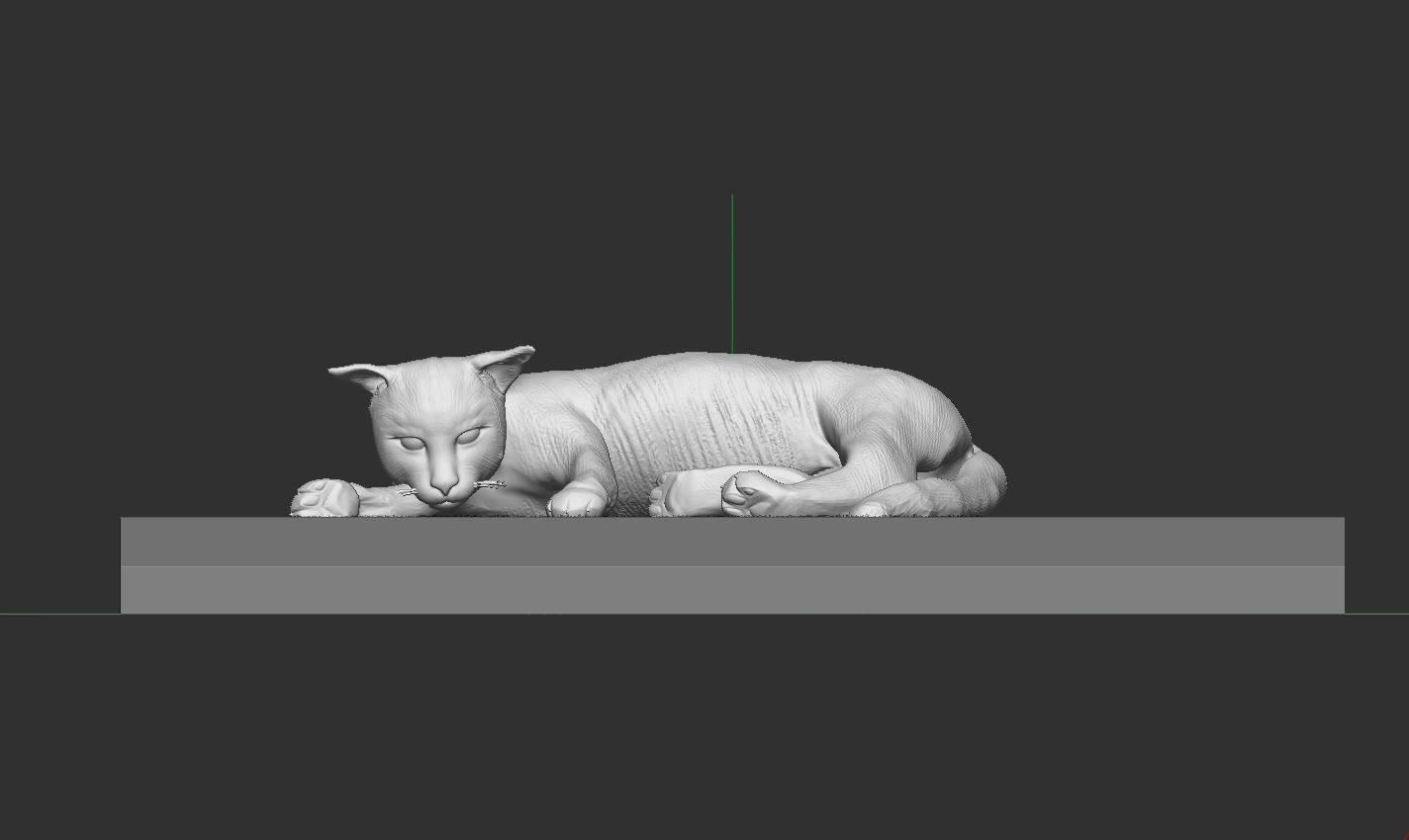 Cat for 3d printing 3D model 3D printable | CGTrader