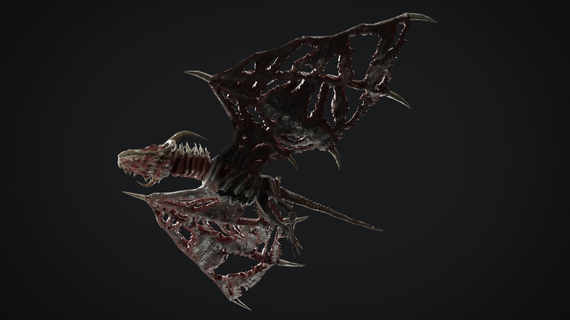 3D model Undead Dragons Monsters VR / AR / low-poly | CGTrader