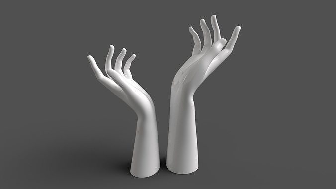 Female Hands 3D Model Collection | CGTrader