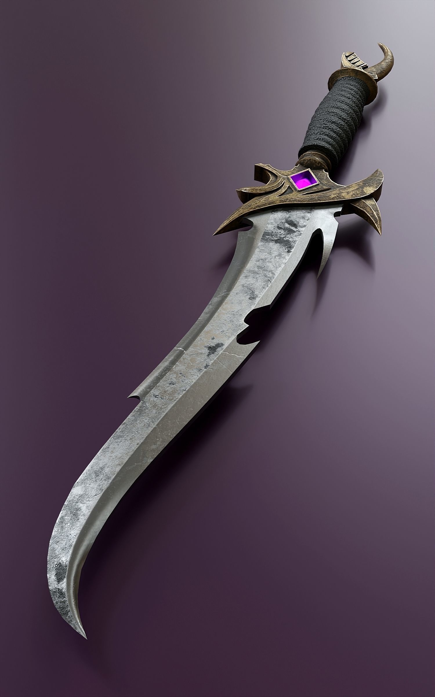 Fantasy Dagger Set 33 3D model | CGTrader