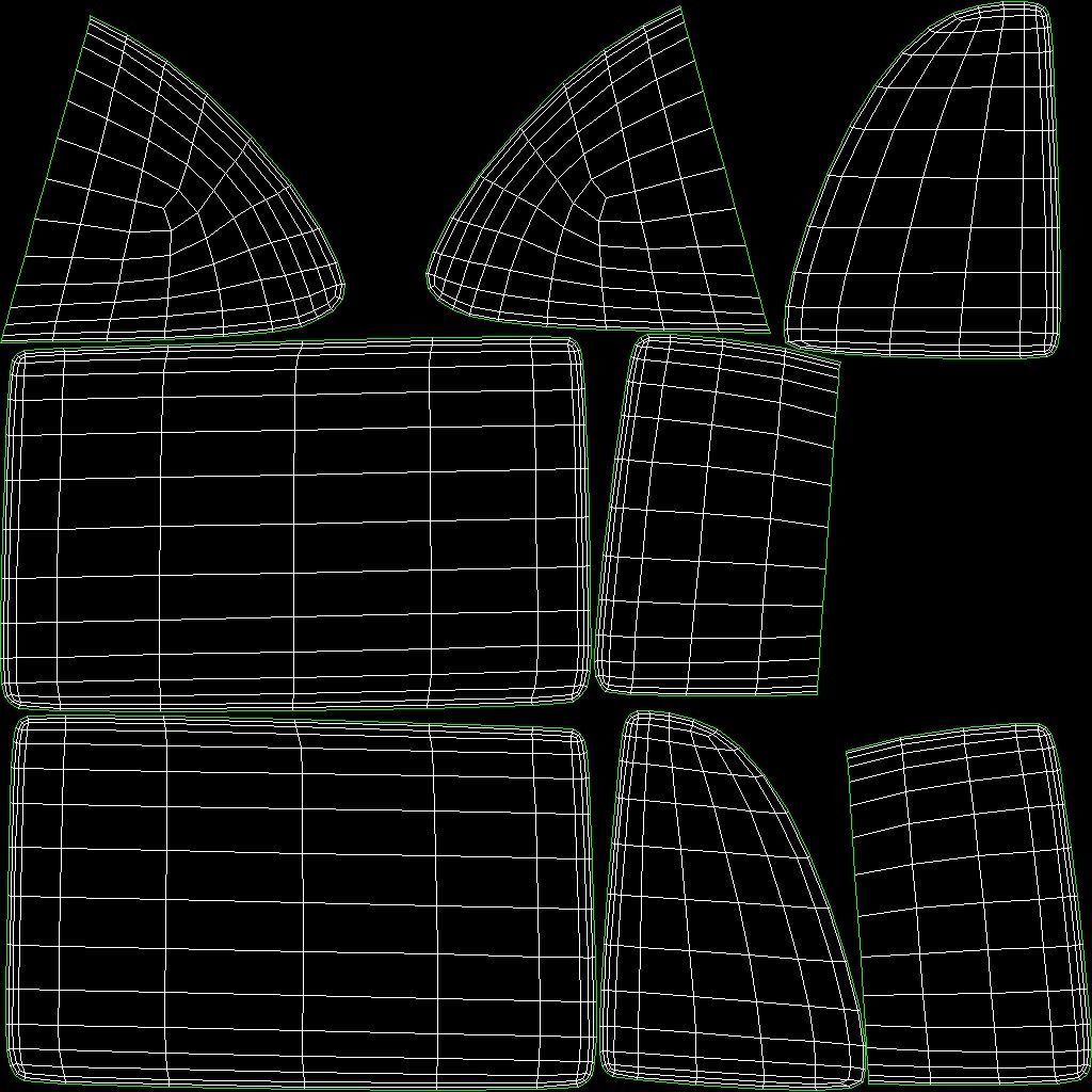 FOXBODY HEADLIGHTS 3D model | CGTrader
