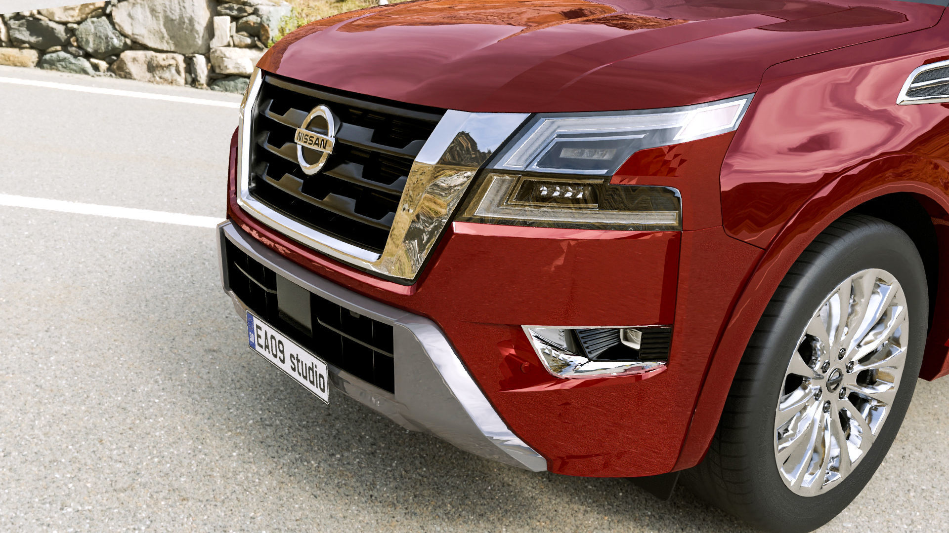 2022 NISSAN ARMADA 3D model | CGTrader