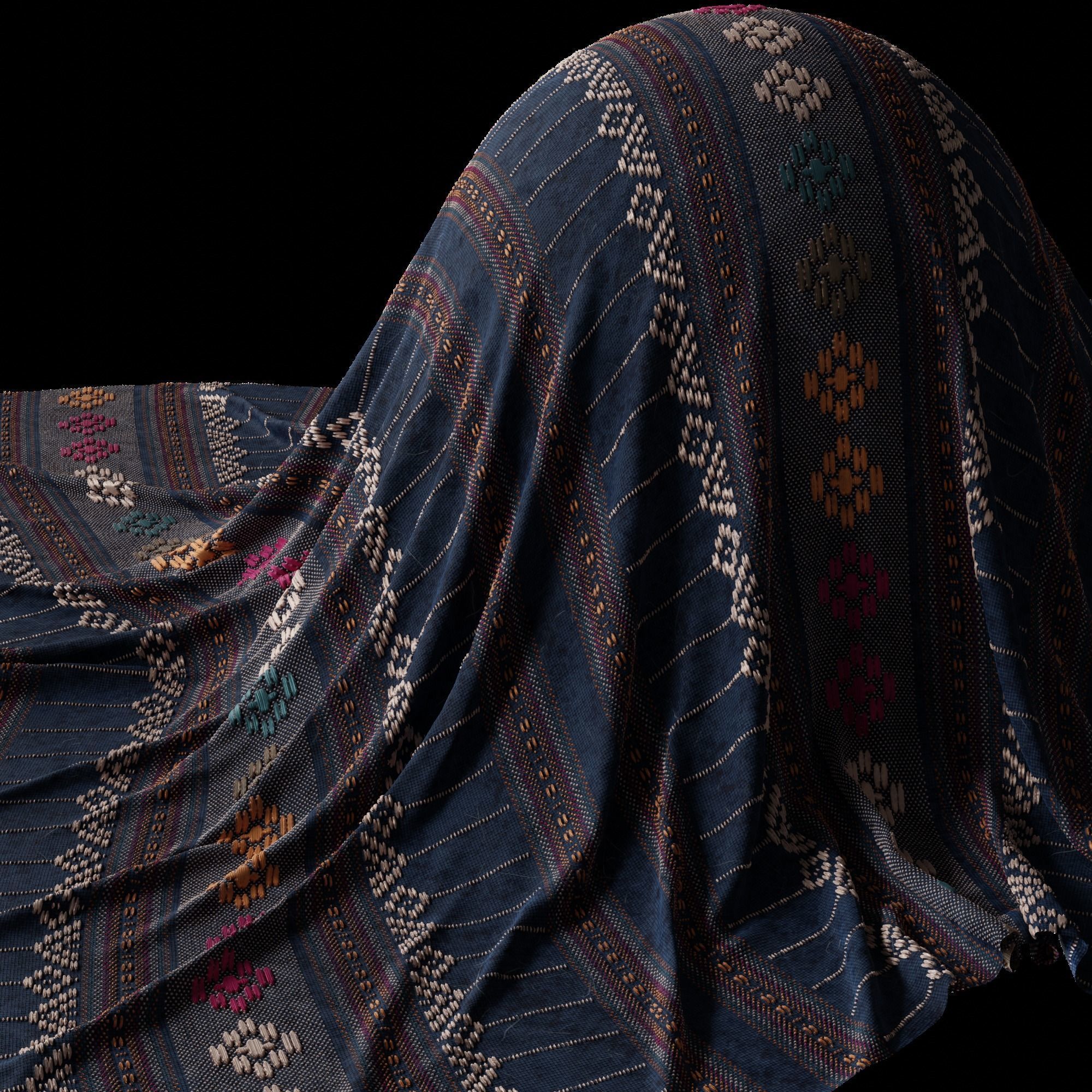 10 Indian Fabric PBR material Shaders Texture | CGTrader