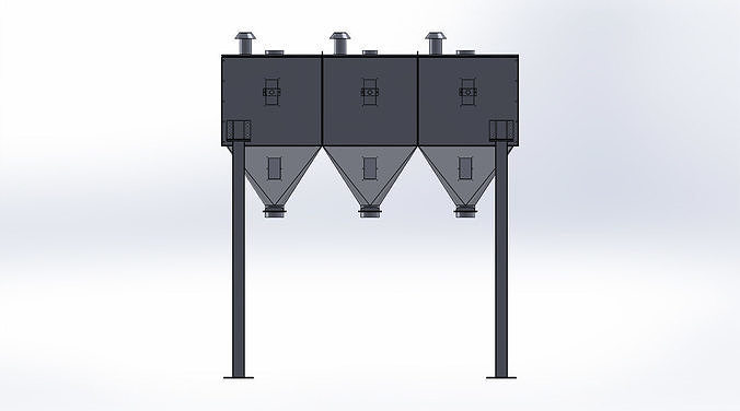 Small storage Bins 3D model | CGTrader