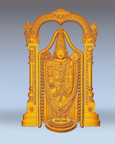 LORD VENKATESH 3D model 3D printable | CGTrader