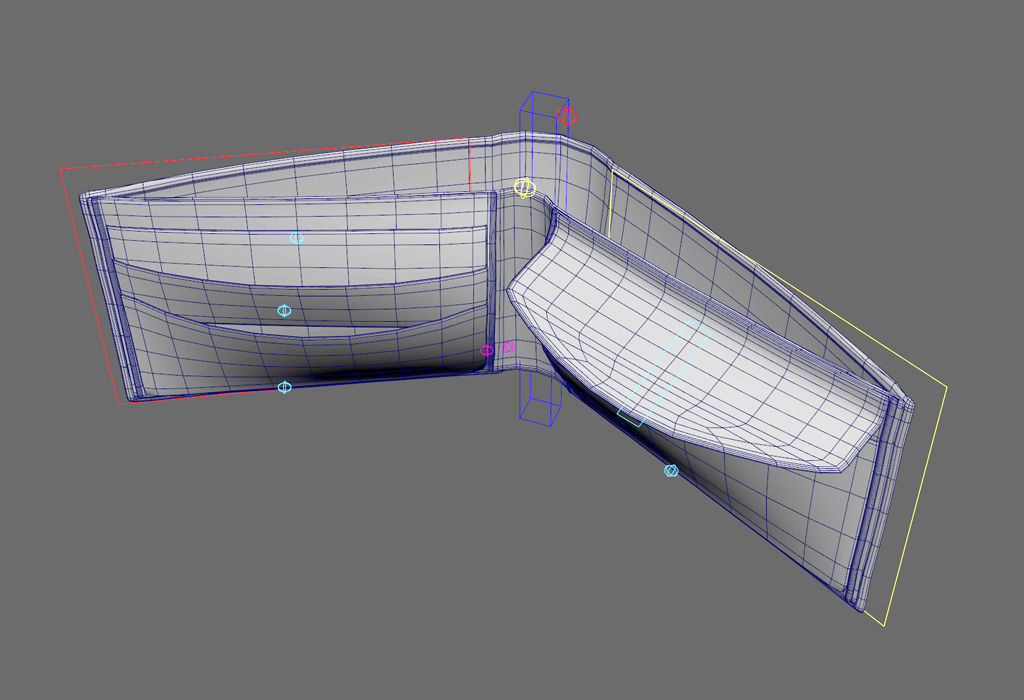 Wallet 3D model rigged | CGTrader