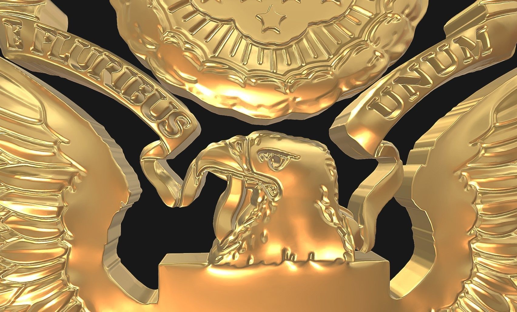 Mark of US Army 3D model 3D printable | CGTrader