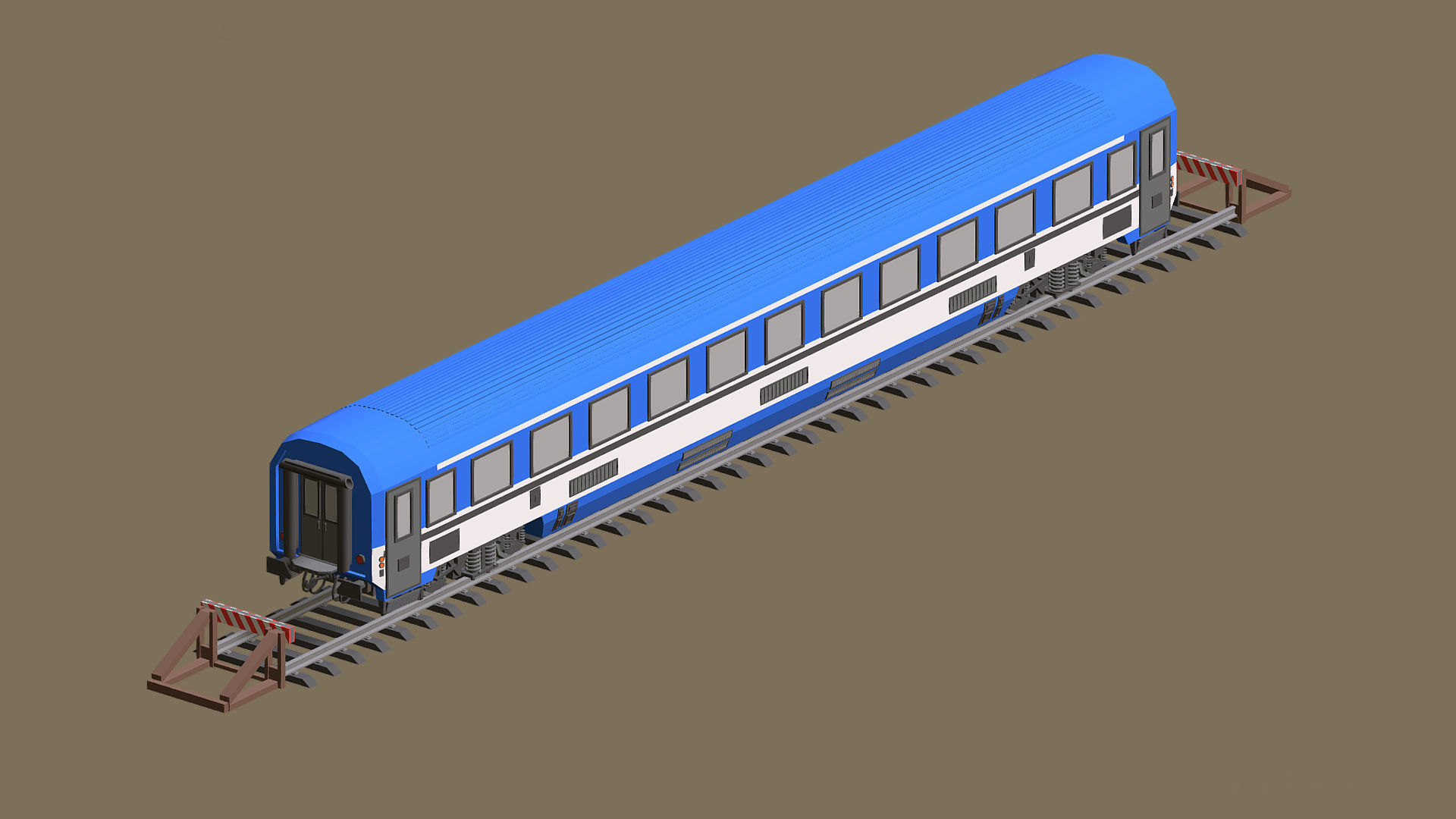 3D model Train Pack VR / AR / low-poly | CGTrader
