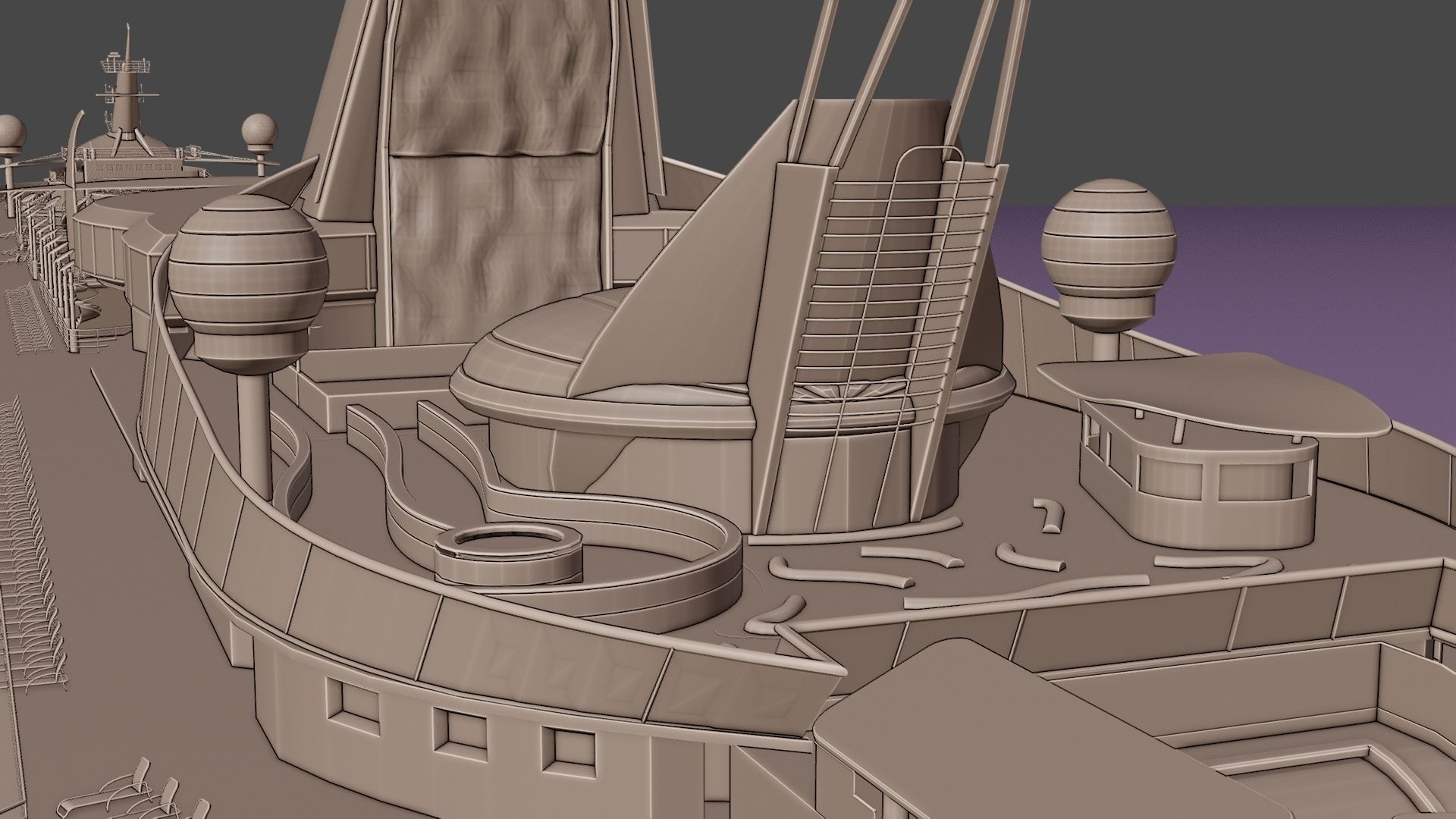 Crouse Ship 3D model | CGTrader