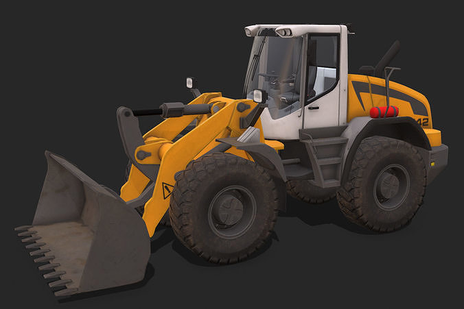 3D model Buldozer VR / AR / low-poly | CGTrader