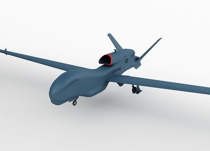 Nasa Global Hawk 3d Model