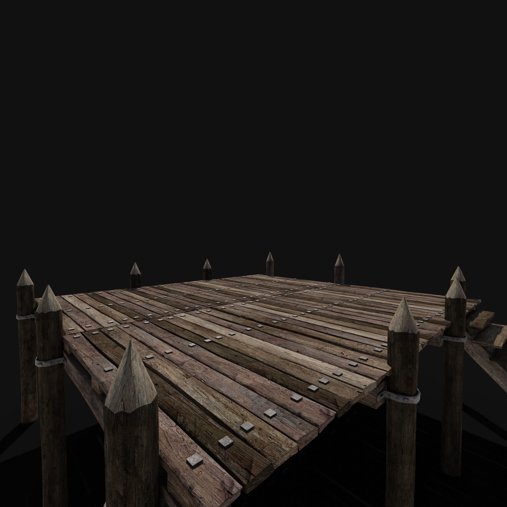 3D model ARENA FIGHT BATTLE MEDIEVAL WAR FIGHTING TRAP BUILDER ...