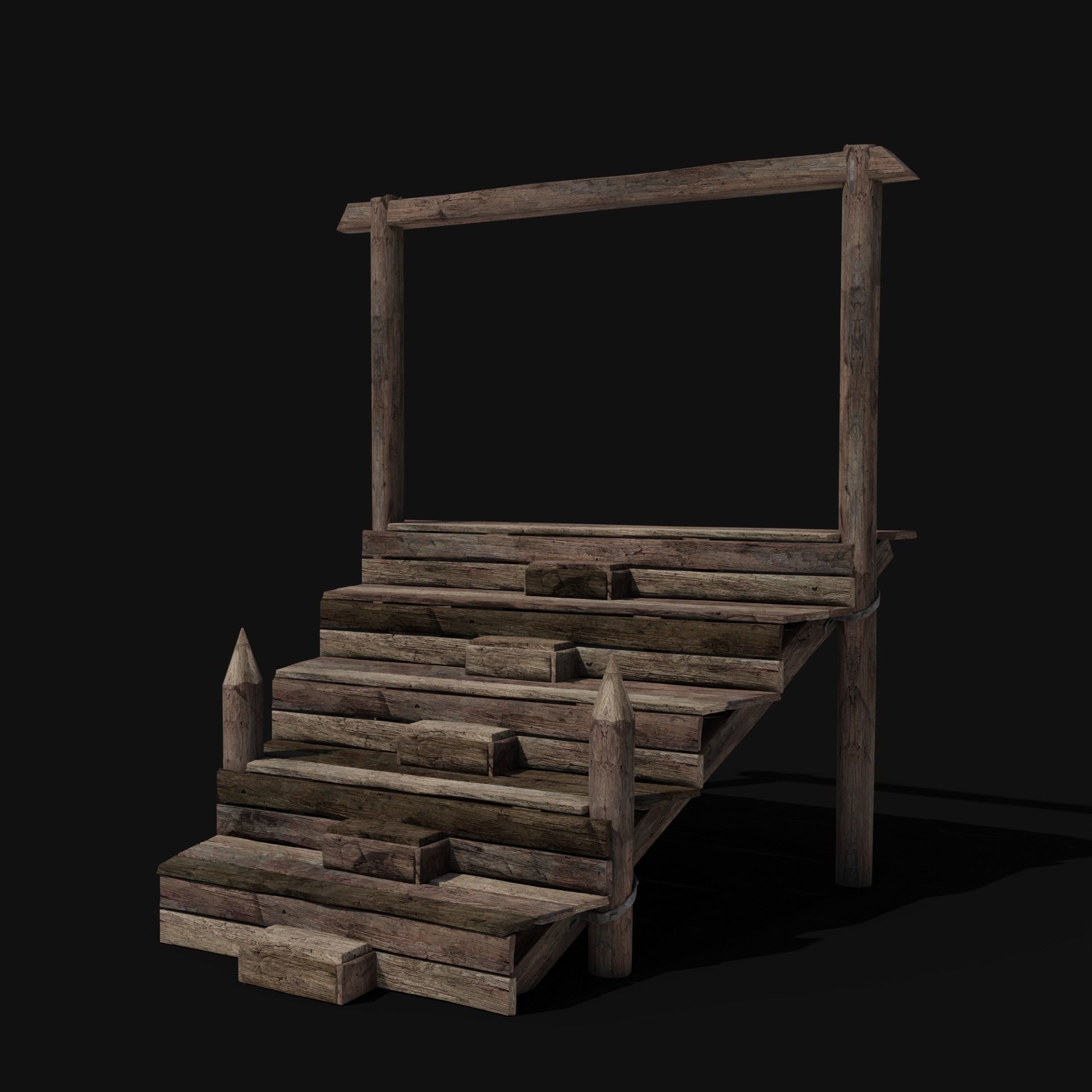 3D model ARENA FIGHT BATTLE MEDIEVAL WAR FIGHTING TRAP BUILDER ...