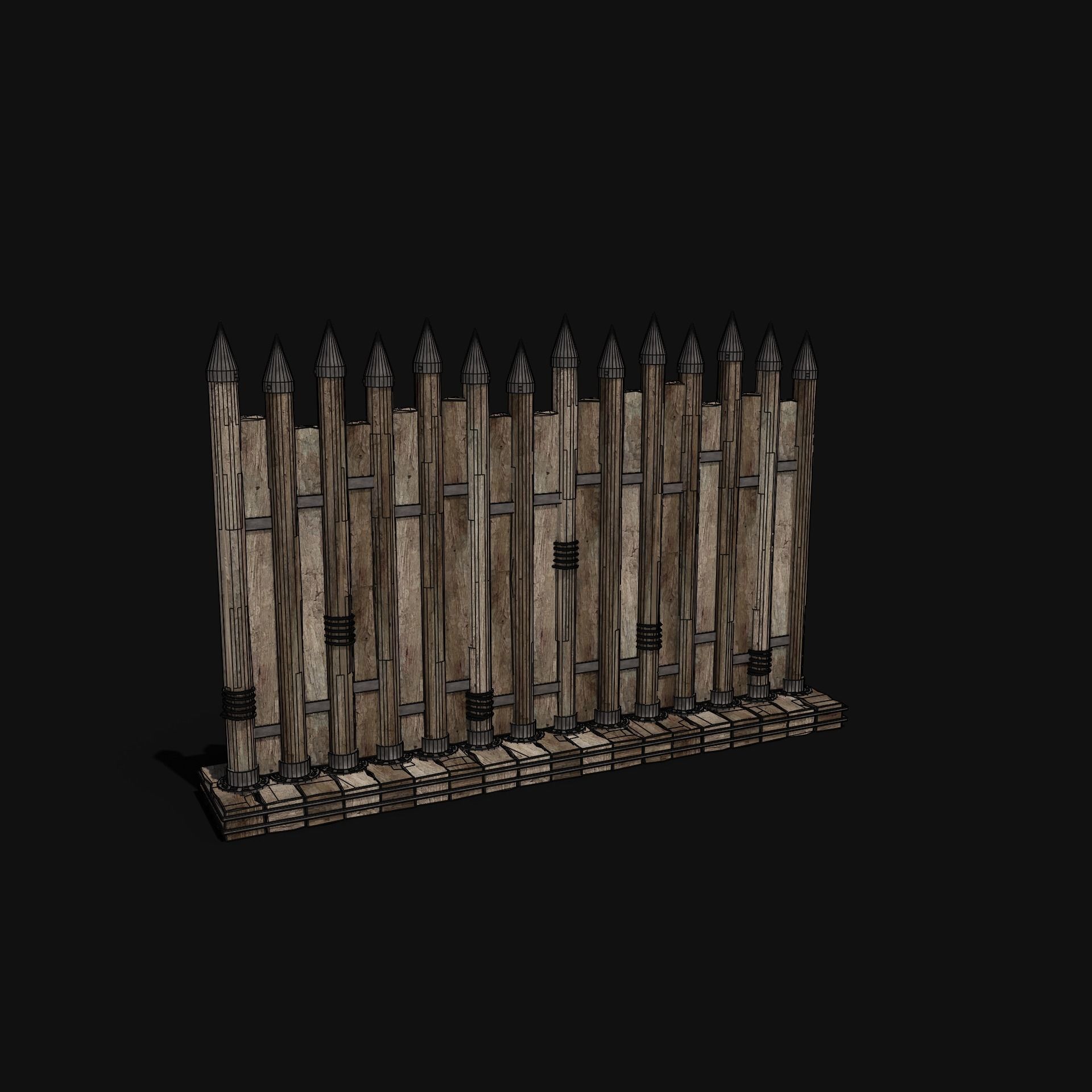 3D model FIGHTING ARENA FIGHT BATTLE MEDIEVAL WAR TRAP BUILDER ...