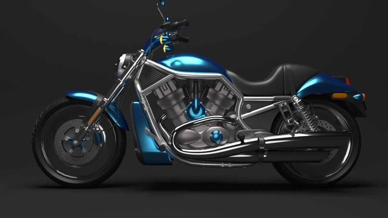 Motorcycle 3D model | CGTrader