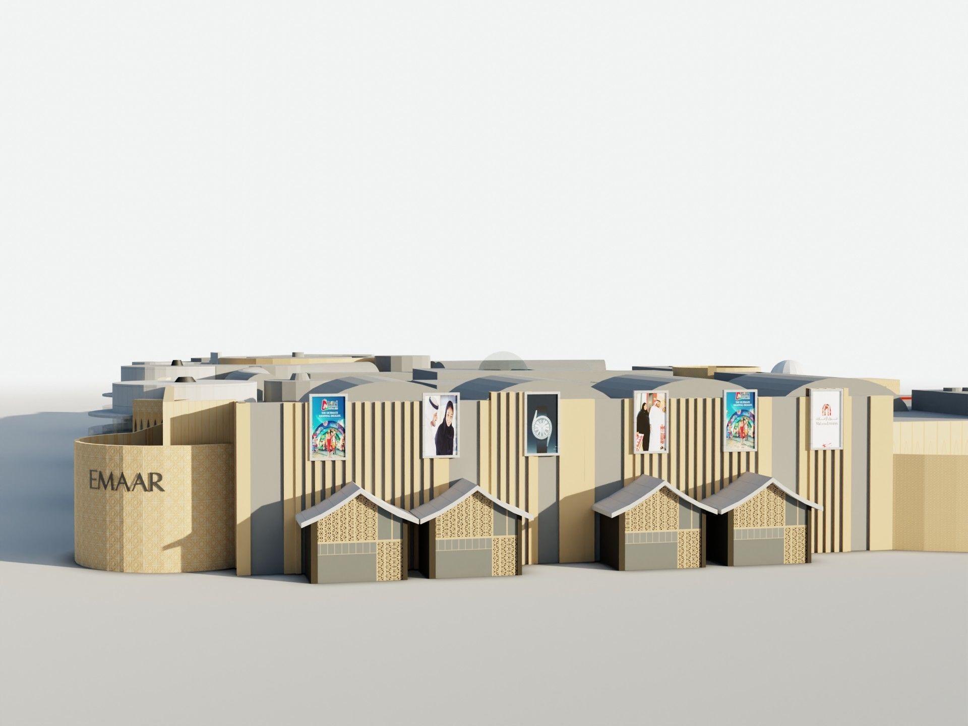 Dubai mall 3D model | CGTrader